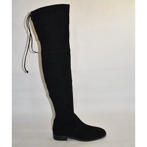 Stuart Weitzman | Shoes | New Stuart Weitzman Lowland Stretch Suede Overtheknee Boots Black 7 M ...